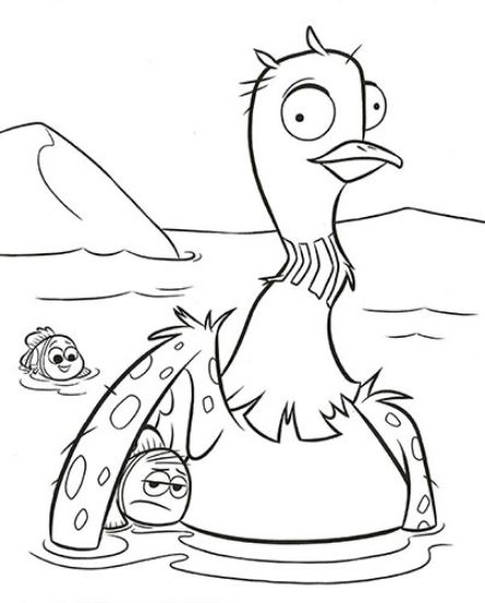 Disney Pixar Character Sketches Sketch Coloring Page