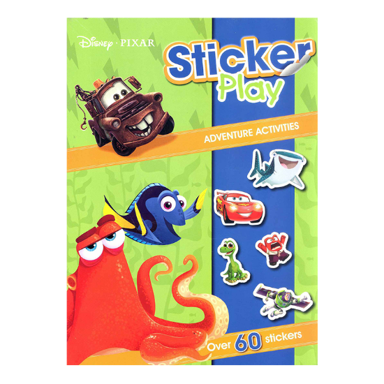 Learning is Fun. DISNEY STICKER PLAY-PIXAR
