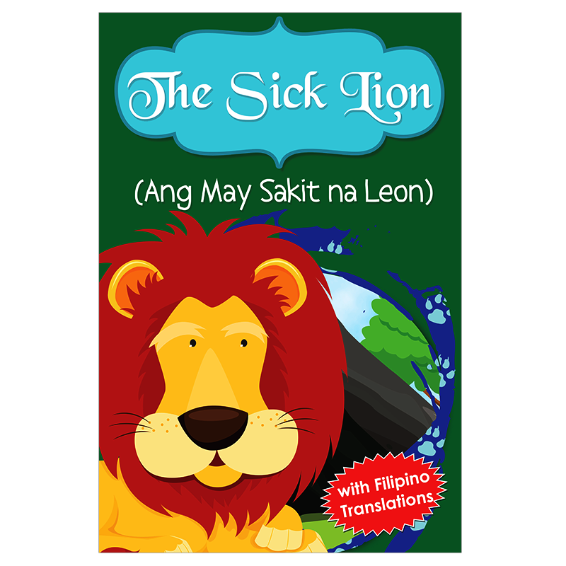 Learning is Fun. JUMBO BOOK (NEW)-THE SICK LION