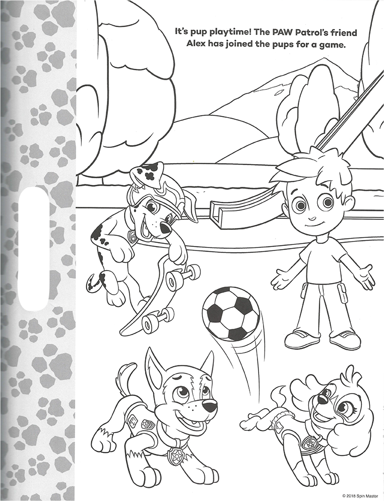 Learning is Fun. NICKELODEON GIANT ACTIVITY PAD-PAW PATROL ALL READY ...