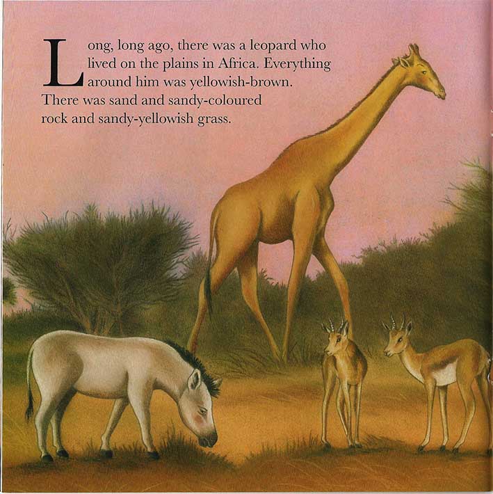 Learning is Fun. RUDYARD KIPLING STORYBOOK-HOW THE LEOPARD GOT HIS SPOTS