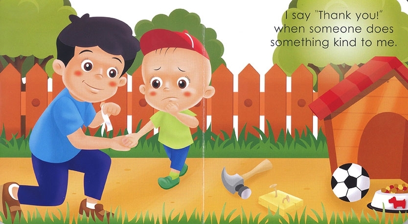 Learning is Fun. SMART BABIES BOOK OF MANNERS-THANK YOU