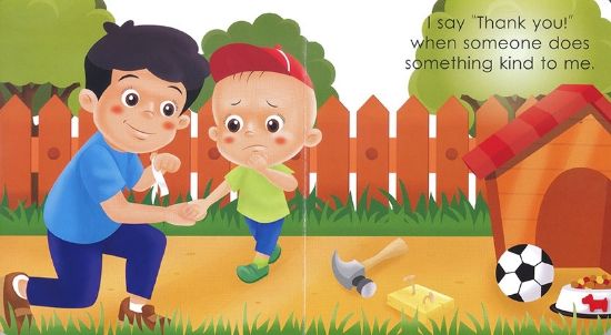 Learning is Fun. SMART BABIES BOOK OF MANNERS-THANK YOU