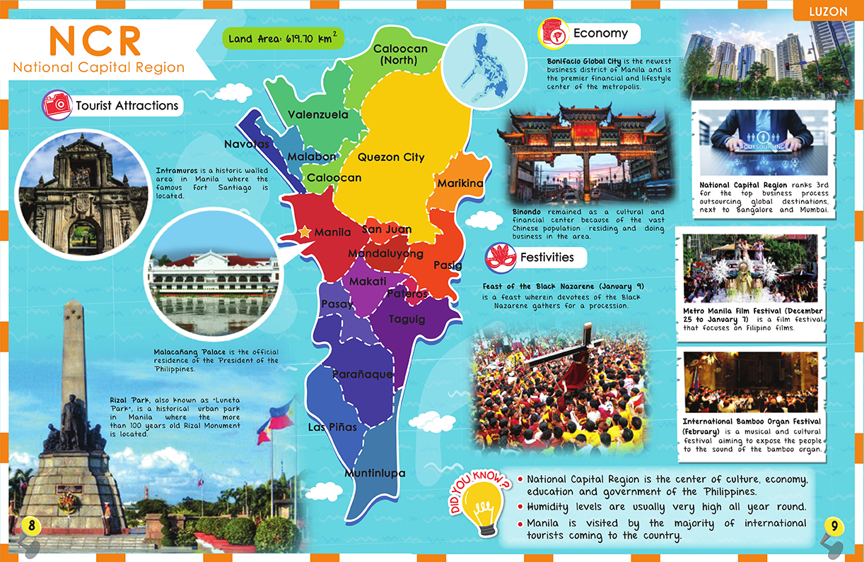 Learning is Fun. SMART KIDS MY FIRST ATLAS OF THE PHILIPPINES