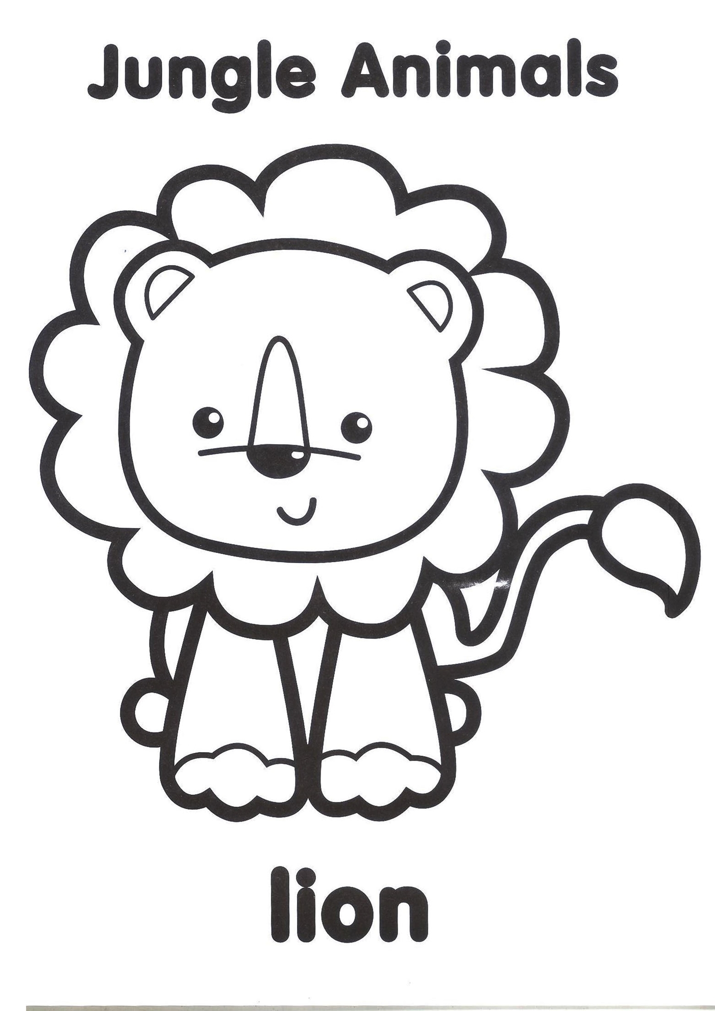 Learning is Fun. SMART KIDS MY FIRST COLORING BOOK OF ANIMALS