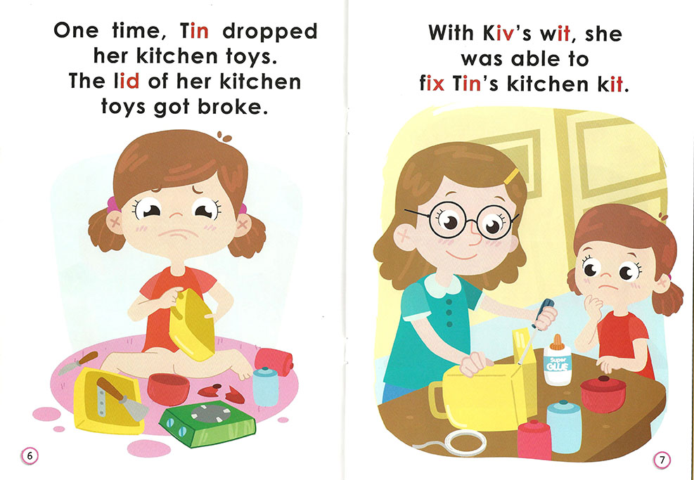 Learning is Fun. SMART KIDS PHONICS IN READING BOOK 3-KIV THE WITTY ...