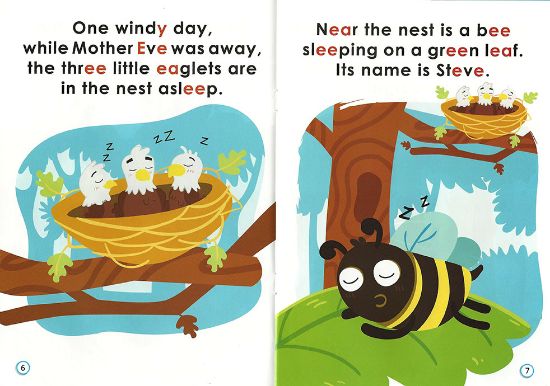 Learning is Fun. SMART KIDS PHONICS IN READING BOOK 7-THE BEES & THE ...
