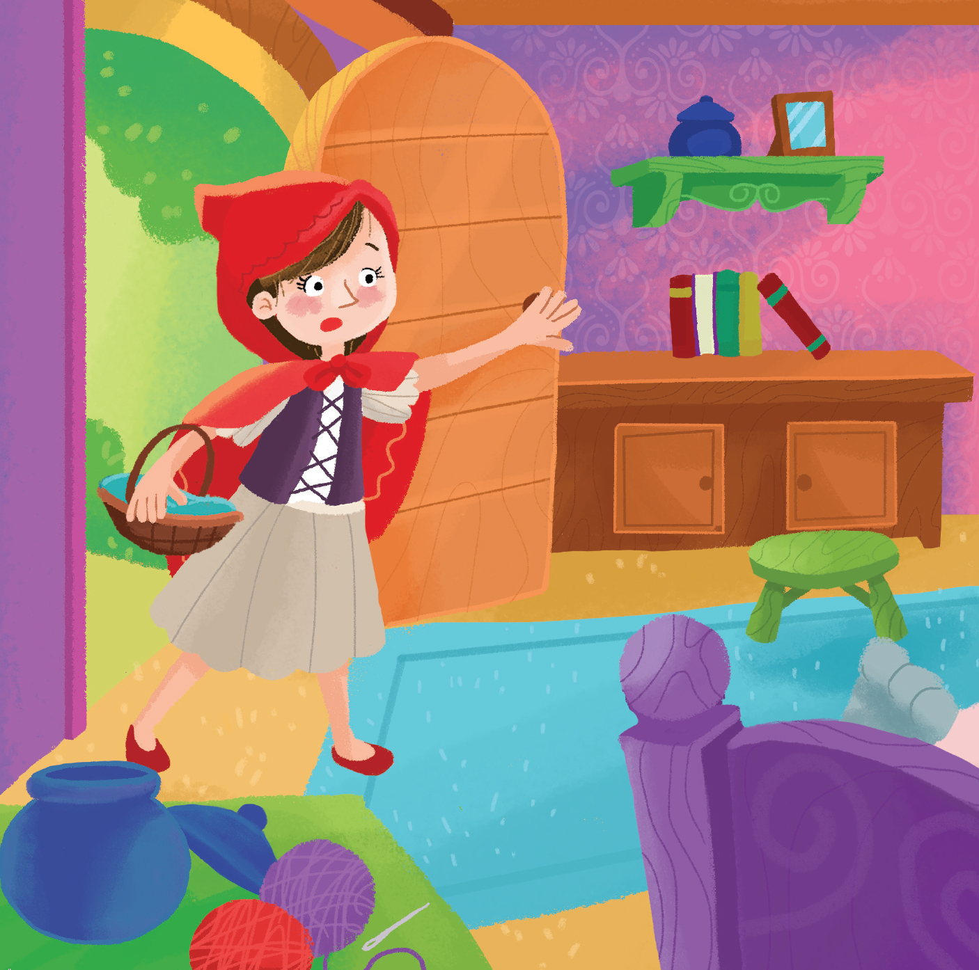 Learning is Fun. SMART BABIES FAIRY TALES-LITTLE RED RIDING HOOD