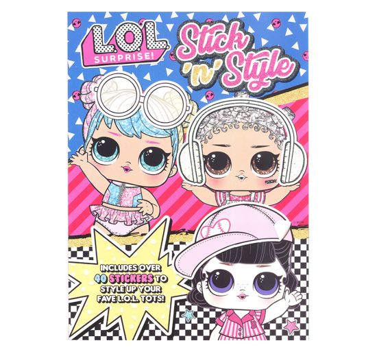 Learning is Fun. LOL SURPRISE STICK N STYLE