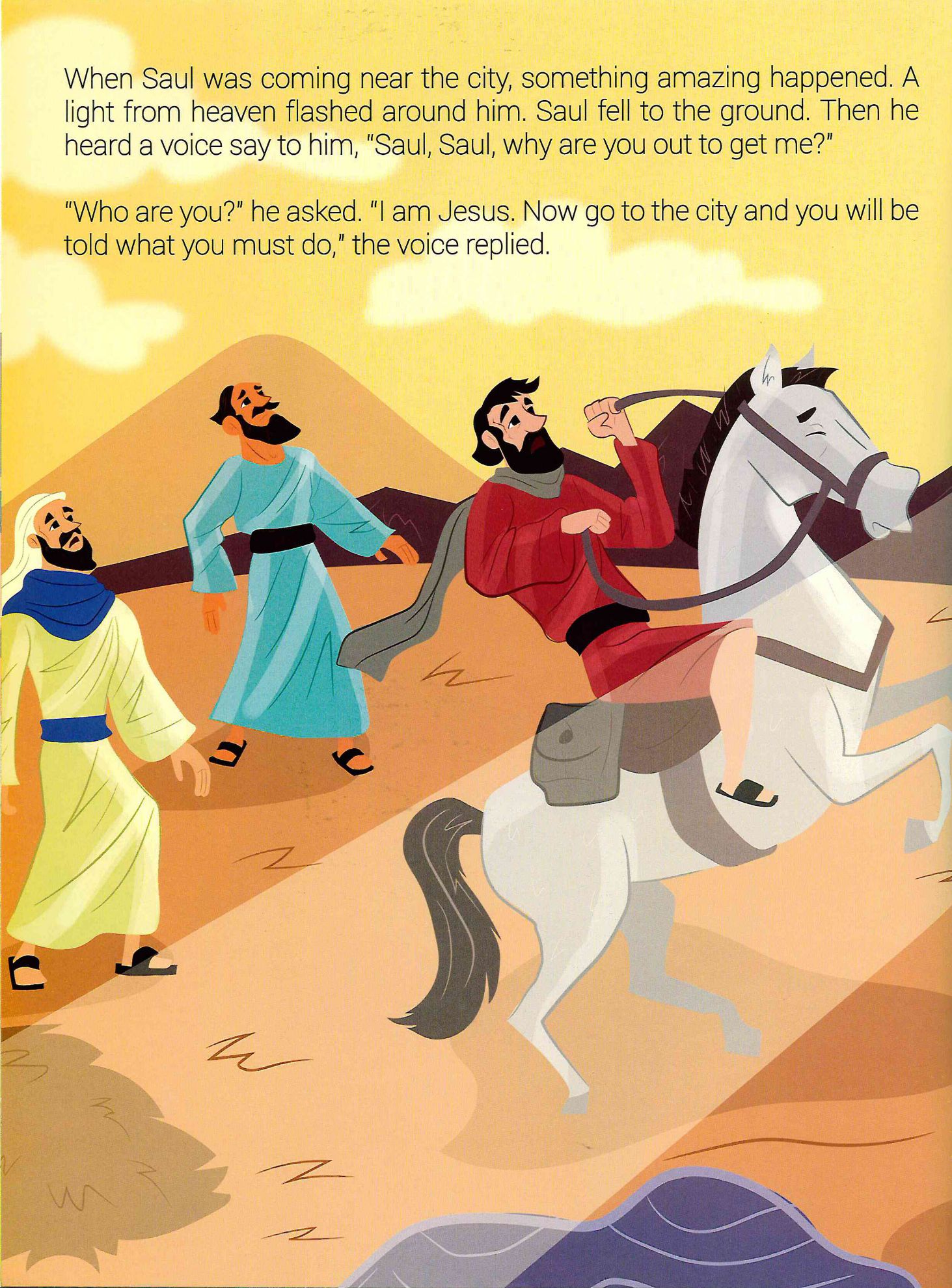 Learning is Fun. SMART KIDS BIBLE STORIES-PAUL AND HIS CHANGE OF HEART