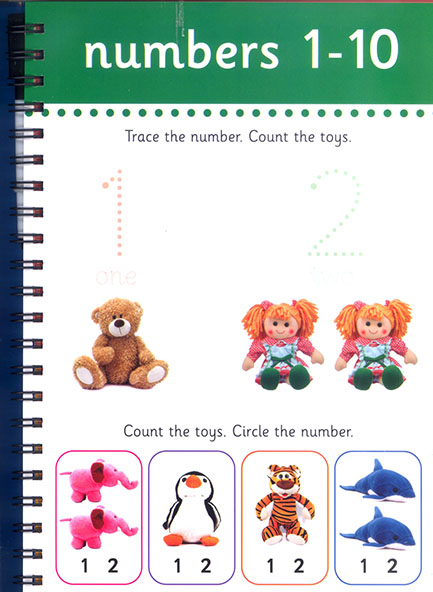 Learning is Fun. WIPE CLEAN WITH PEN-NUMBERS