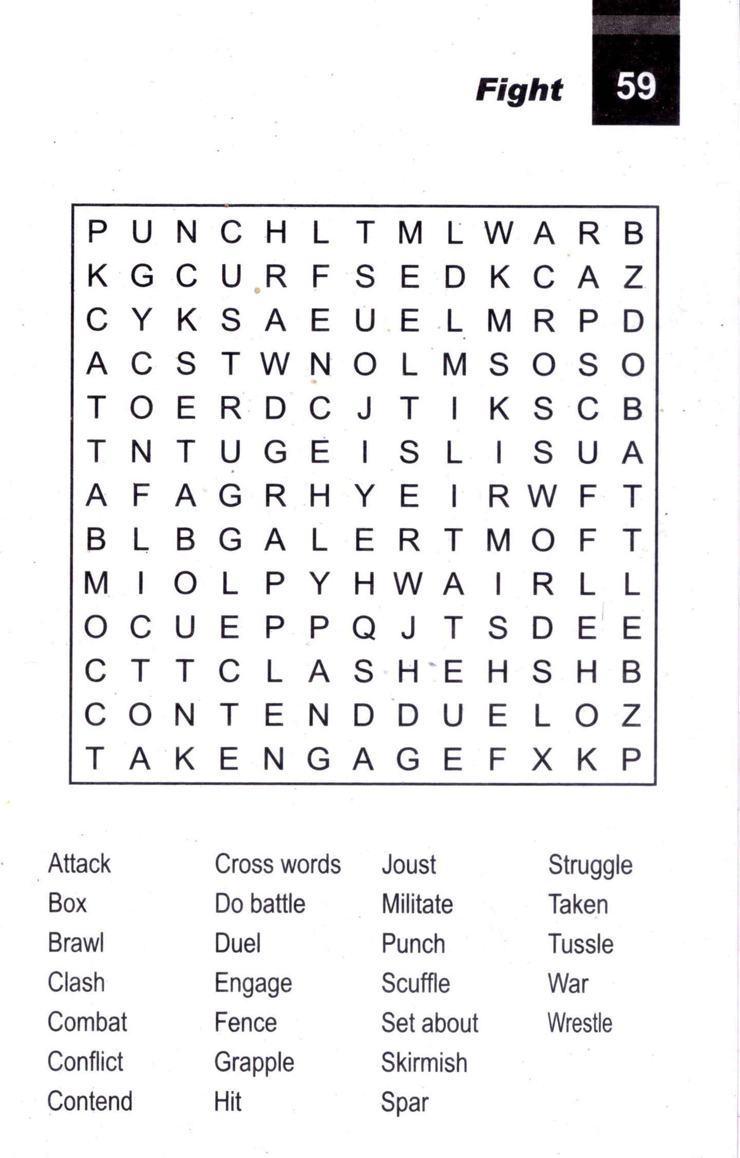 Learning is Fun. WORD SEARCH OVER 100 PUZZLES BOOK 1