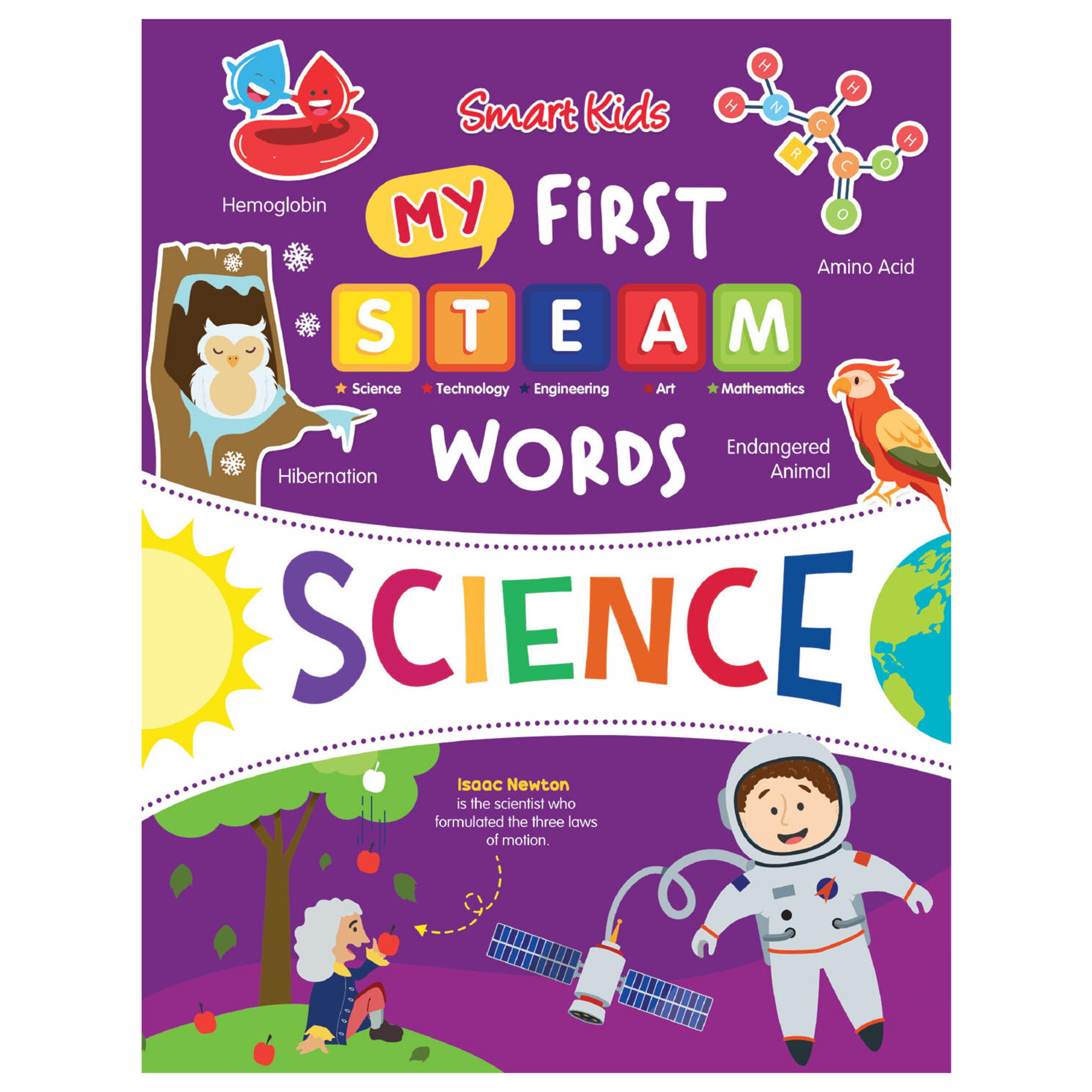 Learning is Fun. SMART KIDS MY FIRST STEAM WORDS-SCIENCE