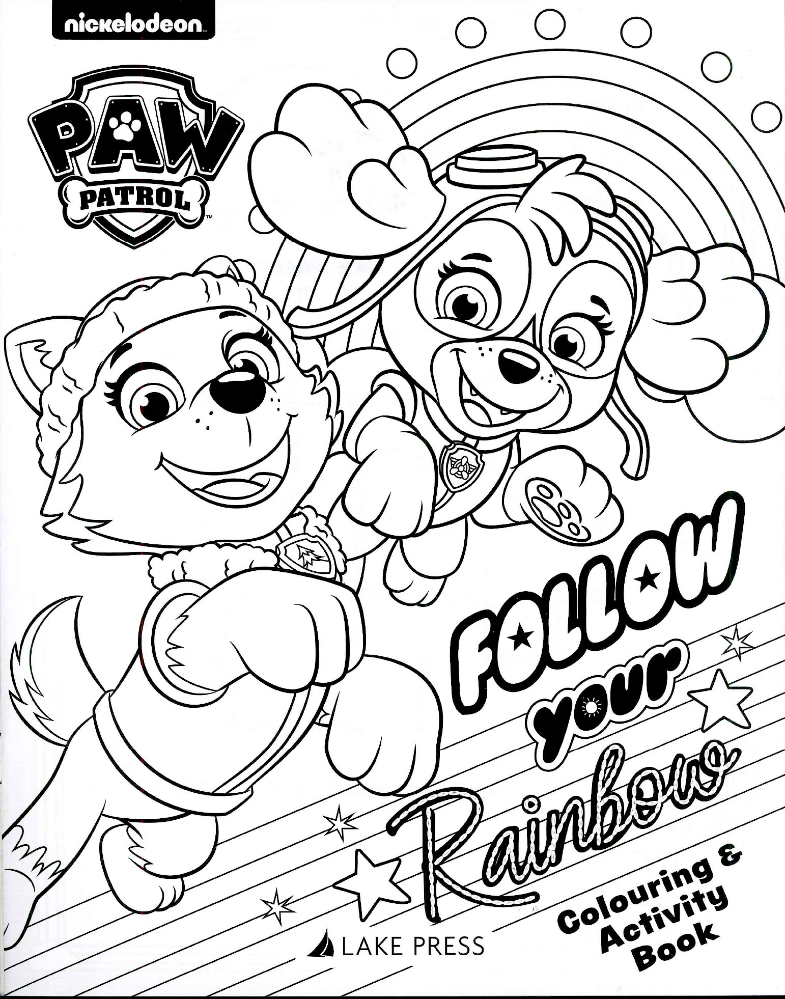Learning is Fun. NICKELODEON COLORING AND ACTIVITY BOOK-PAW PATROL
