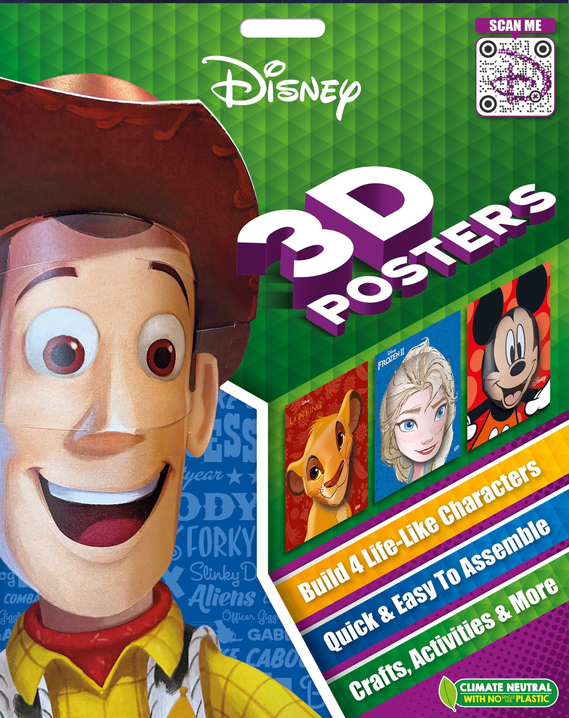 Learning is Fun. DISNEY 3D POP HEADS POSTERS
