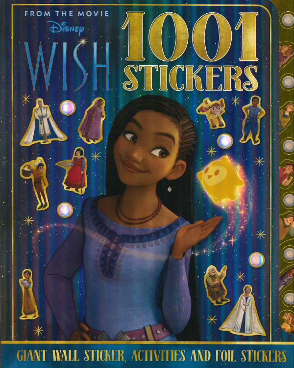 Learning is Fun. DISNEY 1001 STICKERS-WISH