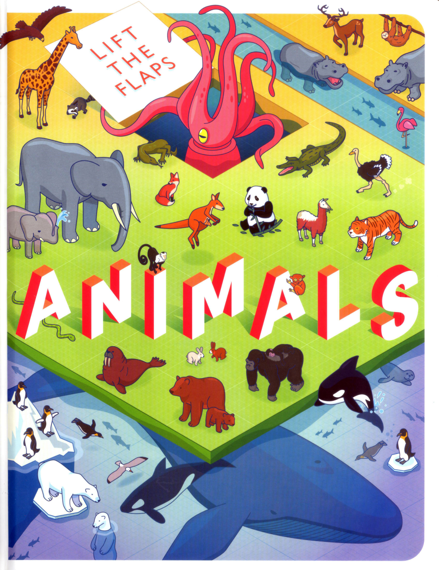 Learning is Fun. LIFT THE FLAPS-ANIMALS