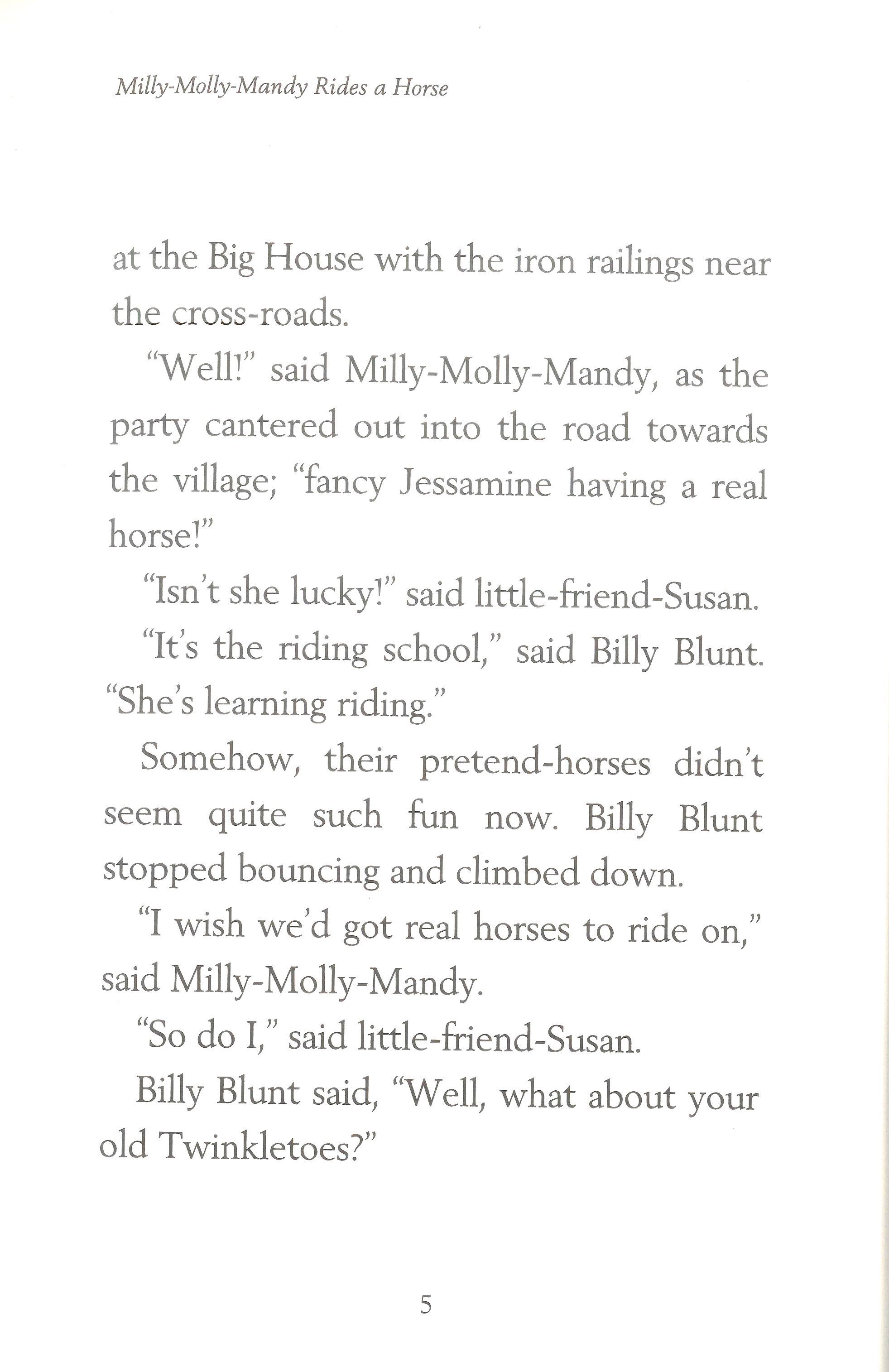 Learning is Fun. MILLY-MOLLY-MANDY AND THE BILLY BLUNT