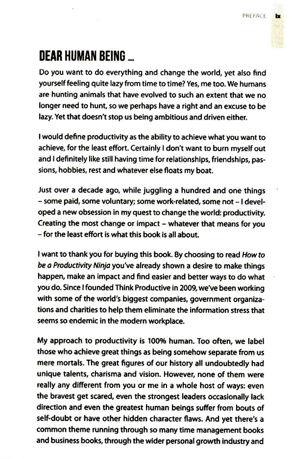 Learning is Fun. HOW TO BE A PRODUCTIVITY NINJA-GRAHAM ALLCOTT Learning is Fun. HOW TO BE A PRODUCTIVITY NINJA-GRAHAM ALLCOTT
