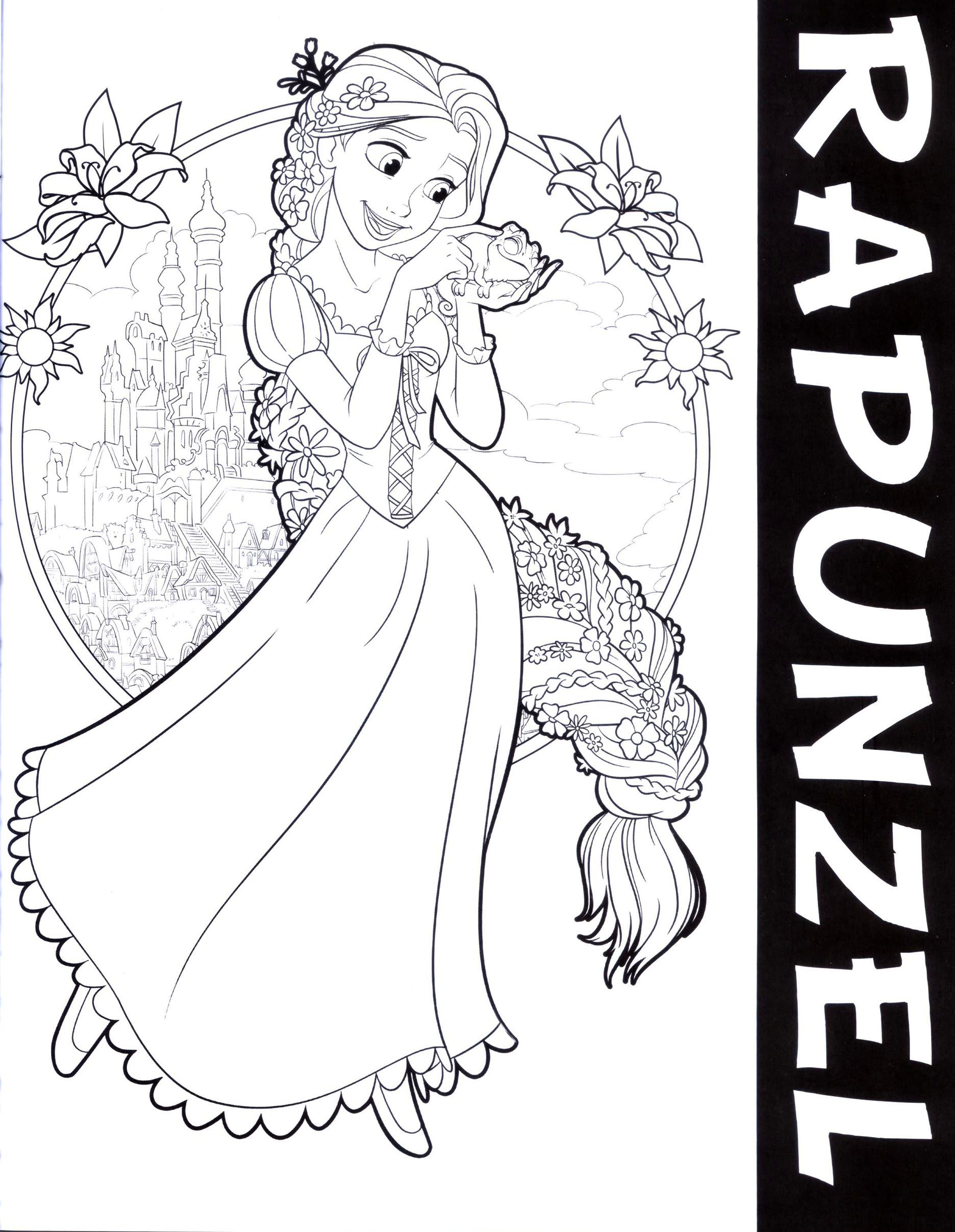 Learning is Fun. DISNEY MEGA COLORING 160PP-PRINCESS