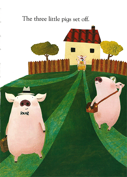 Learning is Fun. FIRST READERS-THE THREE LITTLE PIGS