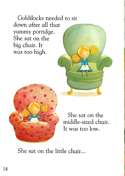 Learning is Fun. FIRST READERS-GOLDILOCKS & THE THREE BEARS