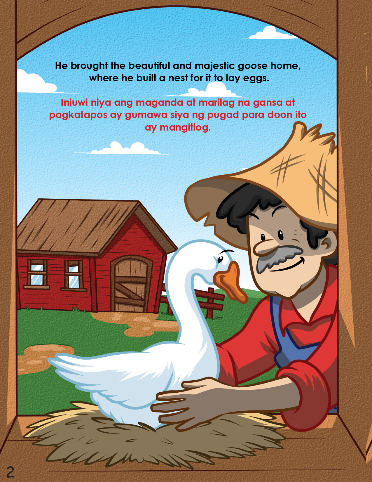 Learning is Fun. BATANG MATALINO AESOP'S FABLE-THE GOOSE THAT LAID THE ...