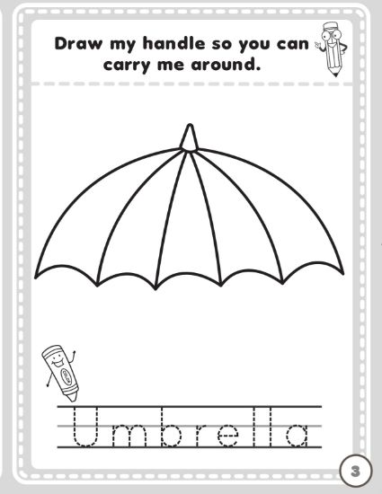 Learning is Fun. SMART KIDS FINISH THE PICTURE-DRAW THE MISSING PART