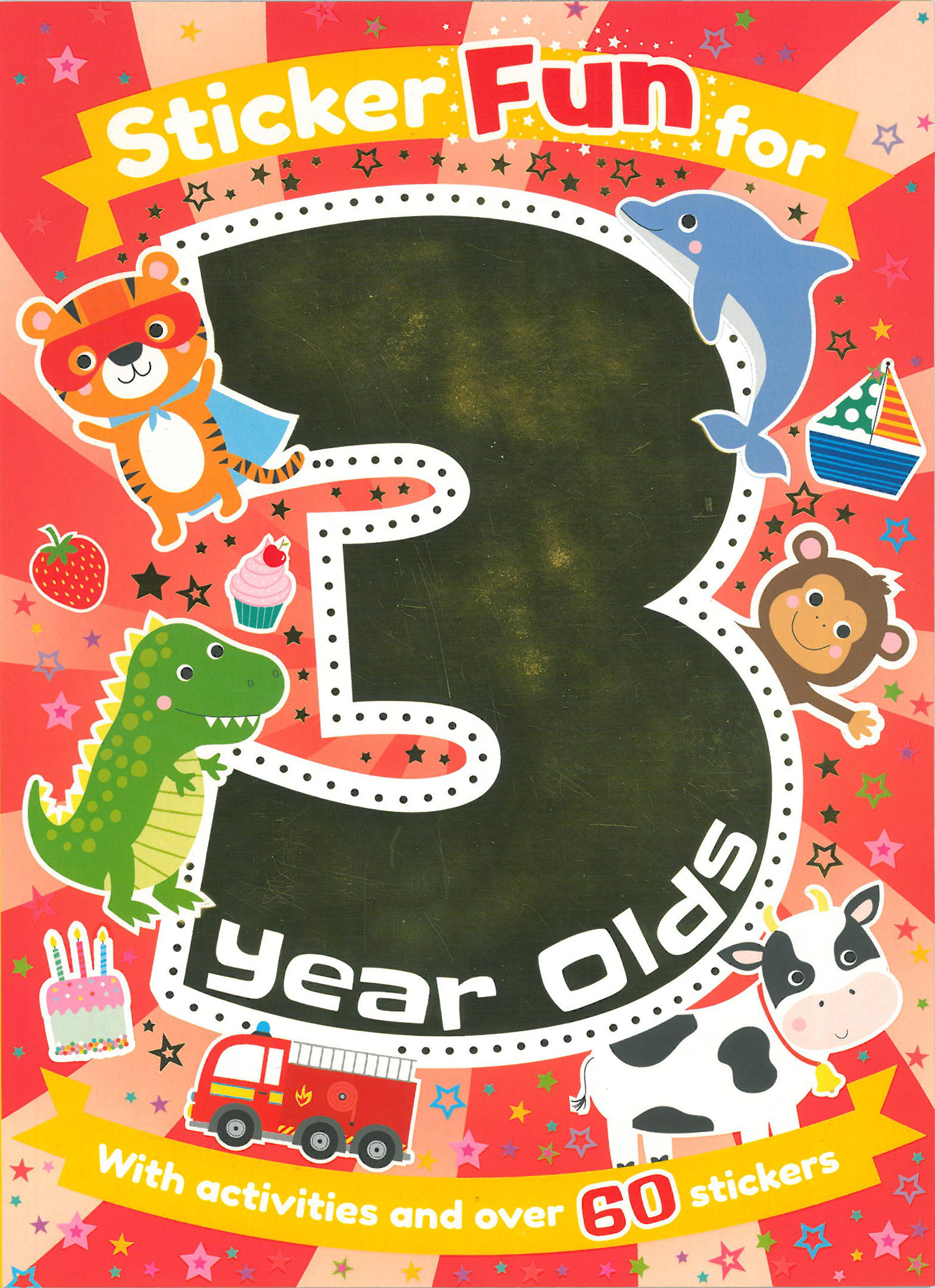 Learning is Fun. STICKER FUN FOR 3 YEAR OLDS